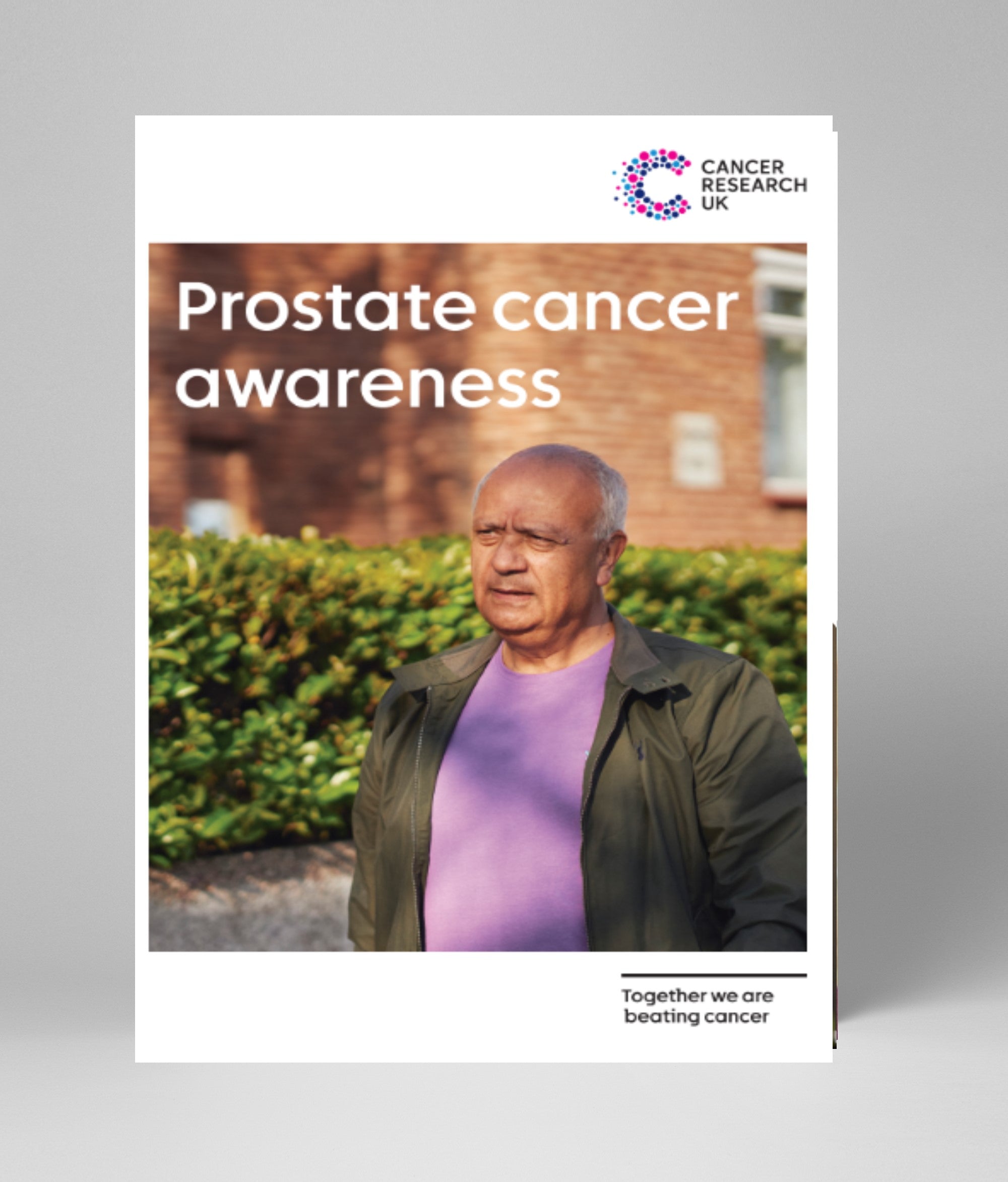 Prostate cancer awareness – Cancer Research UK Publications