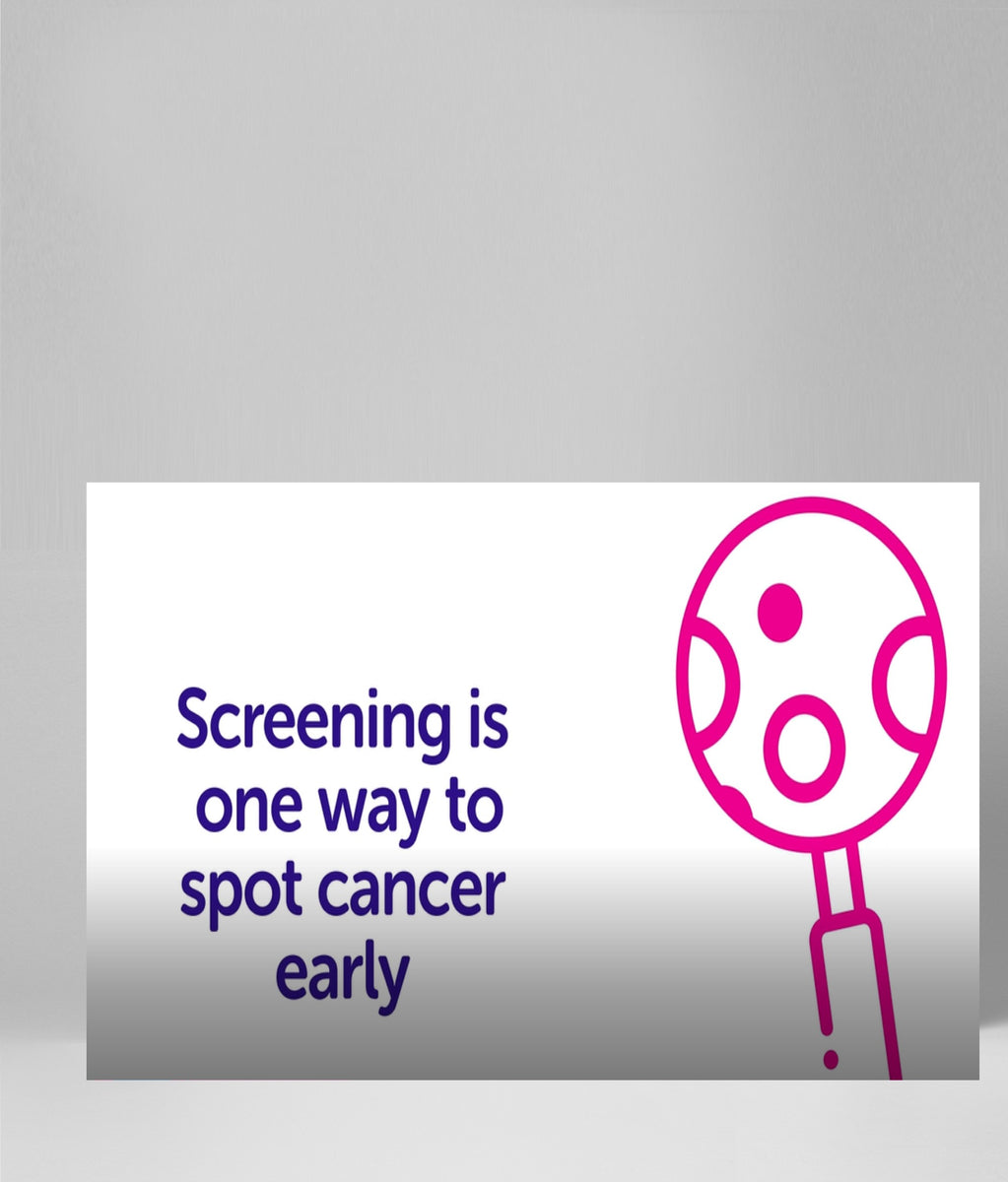 Early diagnosis animation - screening – Cancer Research UK Publications
