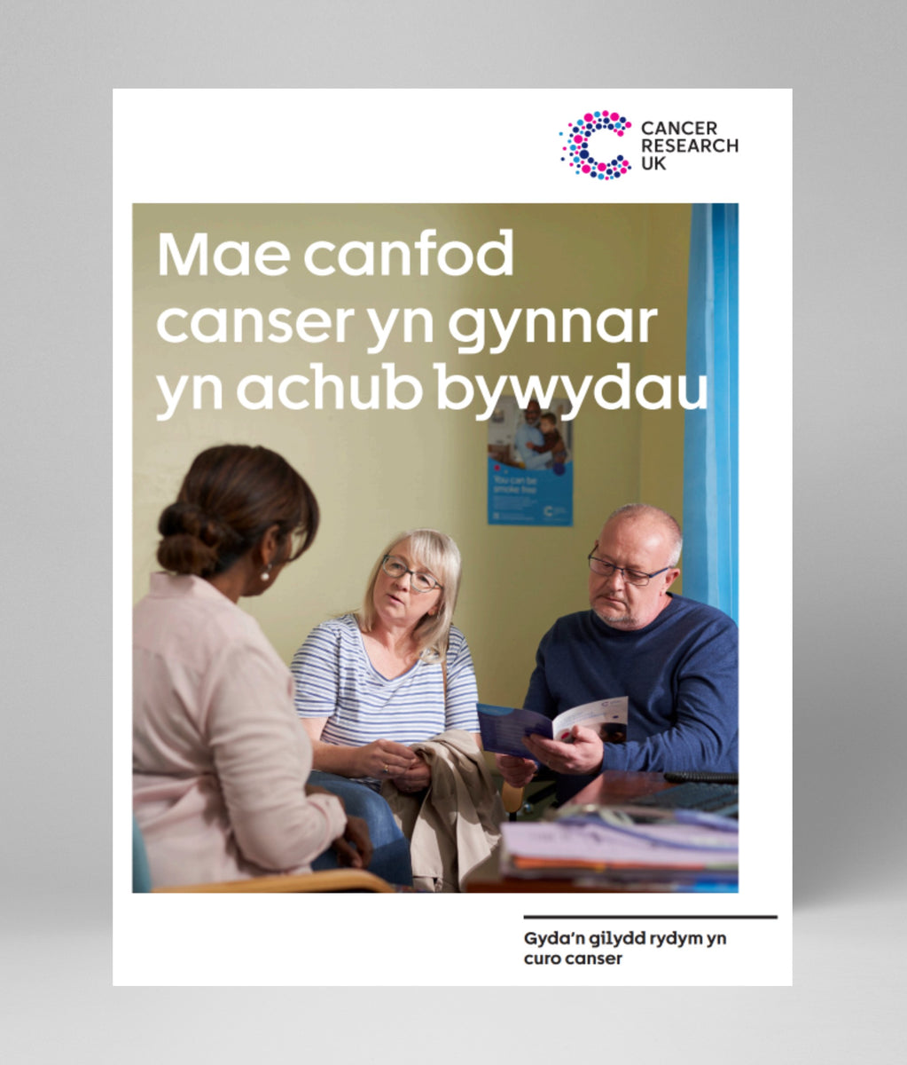 Spotting cancer early saves lives - Welsh – Cancer Research UK Publications